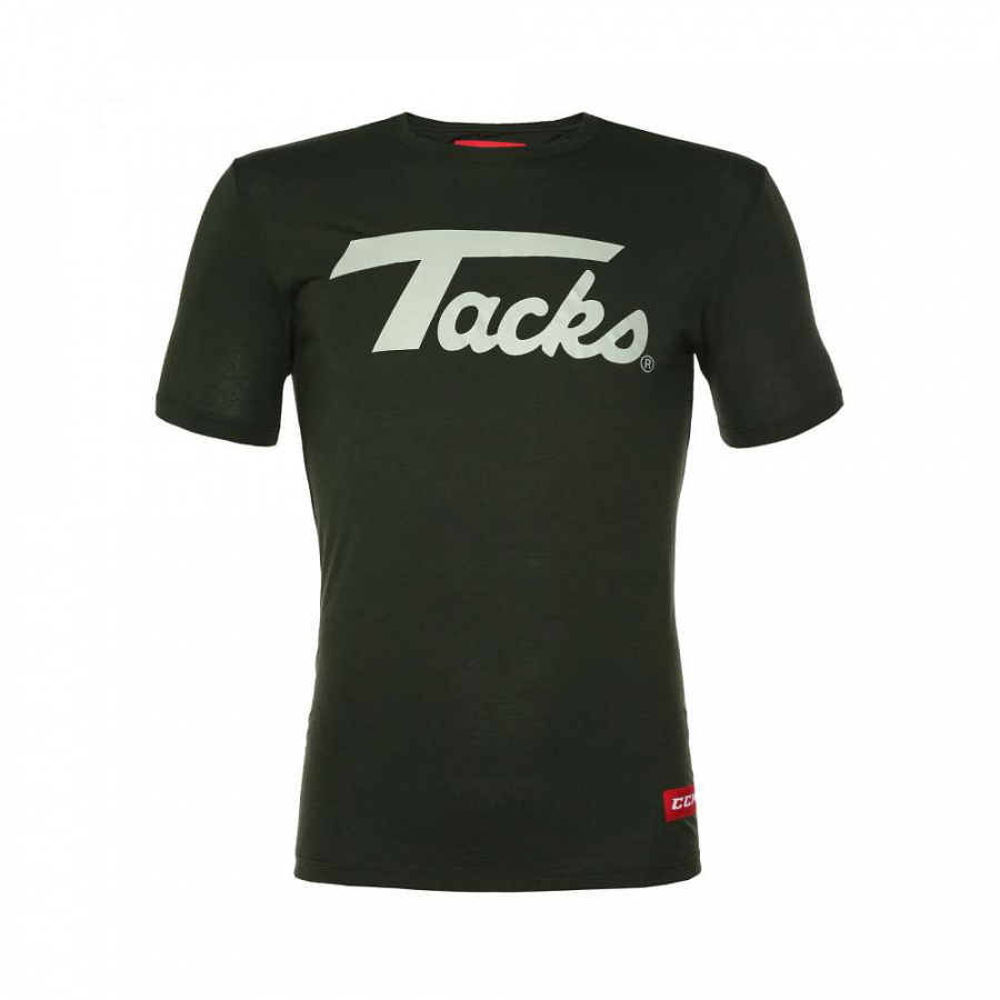 ФУТБОЛКА CCM NOSTALGIA TACKS LOGO SS TEE SR T4810